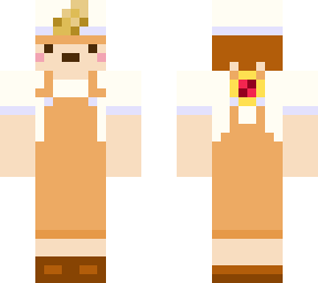 Hypixel SkyBlock Minions:Potato Minion VIII | Minecraft Skin