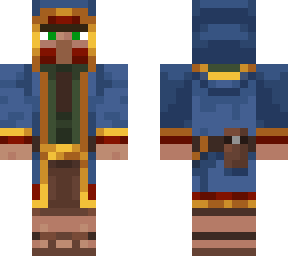 Official 1.14 Wandering Trader | Minecraft Skin