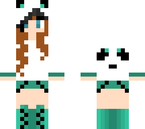 Panda Girl | Minecraft Skins