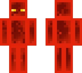 Redstone man | Minecraft Skin