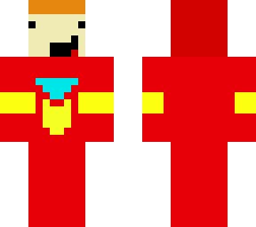 scuffed iron man | Minecraft Skin