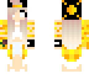 Yellow girl | Minecraft Skin