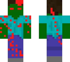 Zombie steve | Minecraft Skin