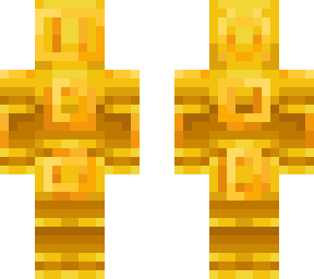 (Original) Ornamental Topaz Armor | Minecraft Skin