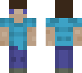 8 Bit Steve | Minecraft Skin
