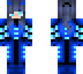 BLUE ARMOR :> | Minecraft Skin