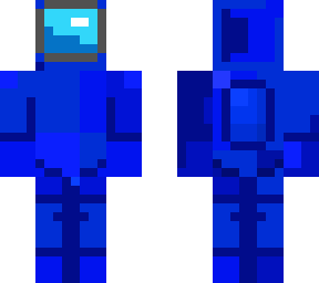 Blue Crewmate | Minecraft Skin