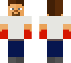 Boxer Steve | Minecraft Skin