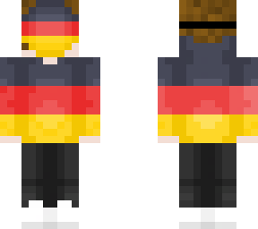 German flag | Minecraft Skin