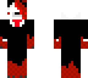 panda turning to a demon | Minecraft Skin