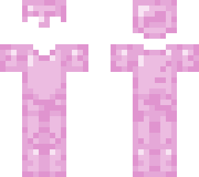 Pink armor base | Minecraft Skin