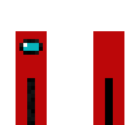 Red crewmate | Minecraft Skin