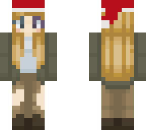 snekkler apocolypse Hair Recolor + And Hat | Minecraft Skin