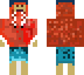 SOCKSFOR1 As an sweat pool boy | Minecraft Skin