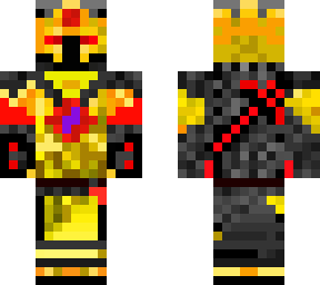 the gold knight | Minecraft Skin