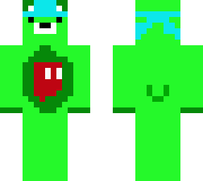 THE GREEN WALLIBEAR | Minecraft Skin