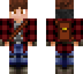 Updated Hunter Steve | Minecraft Skin