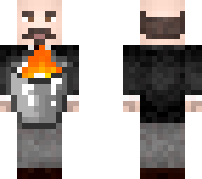 burning milk lenin | Minecraft Skin
