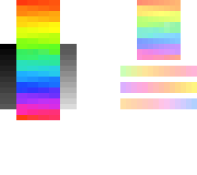 color pallet | Minecraft Skin