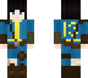 Fallout 1 Natalia | Minecraft Skin