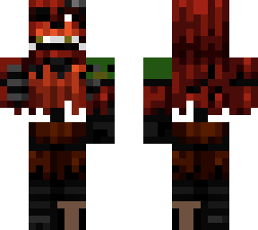 phantom rockstar foxy | Minecraft Skin