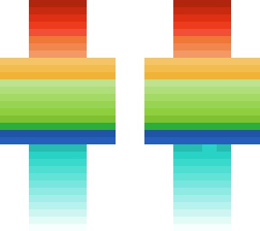 Rainbow fade | Minecraft Skin