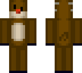 Rudolph The Red Nosed Reindeer | Minecraft Skin