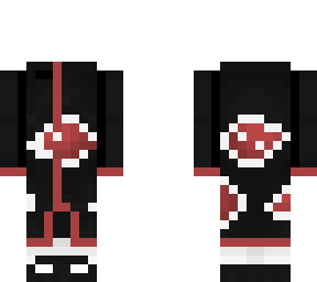 Akatsuki robe Base | Minecraft Skin