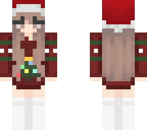 Aurora's jule skin ikke spis | Minecraft Skin