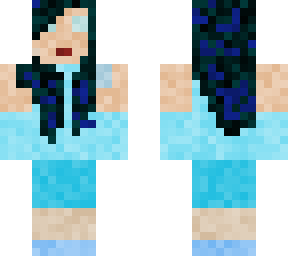 Blue girl | Minecraft Skin