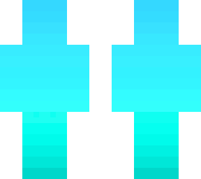 Blue Gradient Base 2.0 | Minecraft Skin