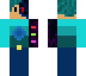 Cyborg (inspired by youtuber Bionic) | Minecraft Skin