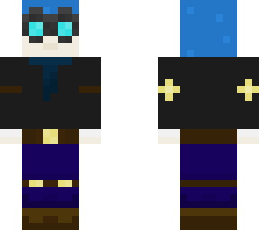 DanTDM blue hair | Minecraft Skin