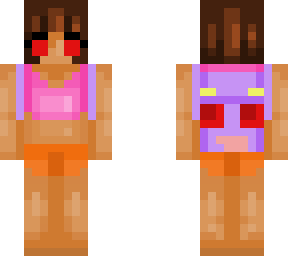 demon dora | Minecraft Skin