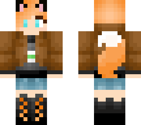 Fox Person | Minecraft Skin