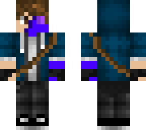 Jai infectado morado avanzado | Minecraft Skin