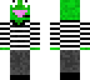 kermit as priest and commentator | Minecraft Skin