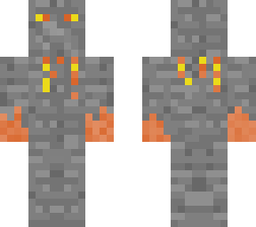 Lava monster | Minecraft Skin