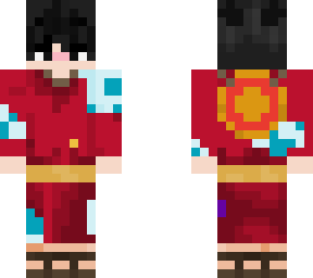 wano luffy | Minecraft Skins