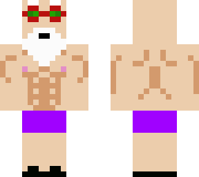 SEXY MASTER ROSHI | Minecraft Skin