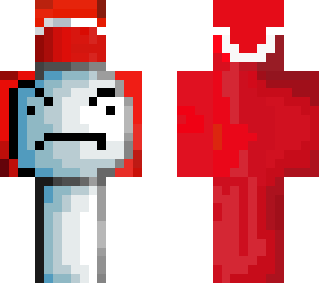 Dream Angry Red | Minecraft Skins