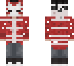 cat mask chrismmas | Minecraft Skin