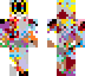 Cotton Candy Man | Minecraft Skin