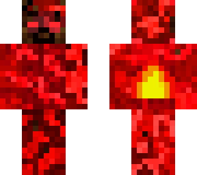 fire steve | Minecraft Skin