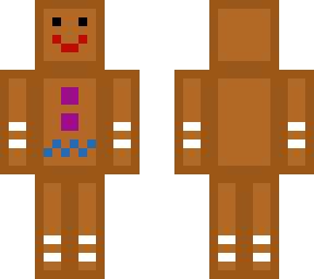 GingerBread Man | Minecraft Skin