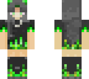 green black skin | Minecraft Skins