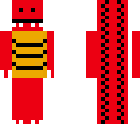 RED MONSTER SKIN | Minecraft Skin