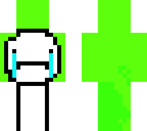 Sad crying dream | Minecraft Skin