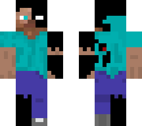 Steve + monshiiee + XDJames + Herobrine = stiimbie | Minecraft Skin