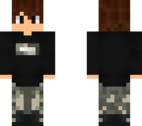 Updated guy in camo pants | Minecraft Skin